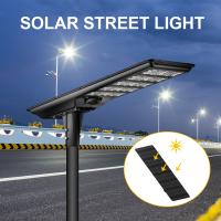 China TR-TS02 Aluminum All-in-One Solar Street Light, High Lumen Branded LED, IP65 Waterproof with Smart Human Motion Sensor for sale