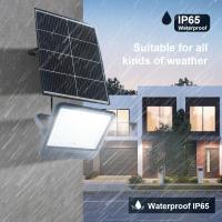 China TK-T1 LED Solar Flood Light, Upgraded Topcon Solar Panel, IP65 Waterproof, Remote Control & RGB Optional, Outdoor Solar Security Flood Light for sale