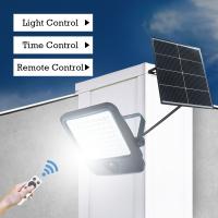 China TK‑T3 Commercial‑Grade LED Solar Flood Light, Die‑Cast Aluminum Housing, IP67, LiFePO4 Battery, Advanced PIR Motion Sensor, Off‑Grid Outdoor Project Lighting for sale
