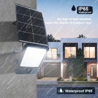 China TK‑T3 Commercial‑Grade LED Solar Flood Light, Die‑Cast Aluminum Housing, IP67, LiFePO4 Battery, Advanced PIR Motion Sensor, Off‑Grid Outdoor Project Lighting for sale