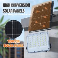 China TK20‑H LED Solar Flood Light, New‑Generation White‑Chassis Split Solar Floodlight, IP65 Waterproof, Remote & PIR Sensor, CCT/RGB Optional, Home & Medium‑Project Outdoor Solar Lighting for sale