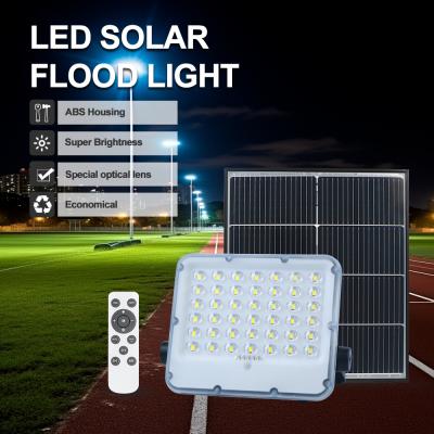 China TK20‑H LED Solar Flood Light, New‑Generation White‑Chassis Split Solar Floodlight, IP65 Waterproof, Remote & PIR Sensor, CCT/RGB Optional, Home & Medium‑Project Outdoor Solar Lighting for sale