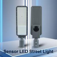 China RC02 Die-cast Aluminum LED Street Light with Photocell Sensor, IP65 Waterproof, 110-130lm/W High Lumen Outdoor Road Lamp for sale