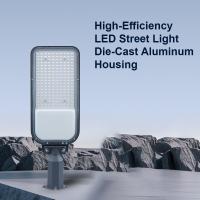 China RF Series Die-cast Aluminum LED Street Light | IP65 Waterproof Outdoor Road Lamp, 110-130lm/W, 50000H Lifespan, 3 Years Warranty, Optional Photocell Sensor for sale