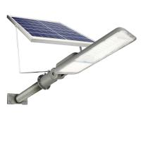 China Industrial Aluminum Solar LED Street Light 100W 200W 500W with Pole 170lm/W for sale