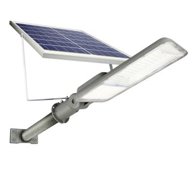 China Industrial Aluminum Solar LED Street Light 100W 200W 500W with Pole 170lm/W for sale