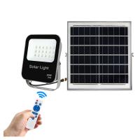 China 60W IP65 Waterproof Solar Powered Exterior Flood Light with 10000mAh Battery and 12-15h Runtime for sale