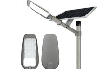 China 100W Aluminum Waterproof Solar LED Street Light with 170lm/W Efficiency and Separated Panel Design for sale