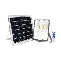 China Slim Protable Solar Flood Light 20W Super Bright LED Floodlight for Warehouse Factory for sale