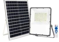 China 100Watt 150Watt 50000h Led Flood Light With Solar Panel for sale
