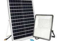 China IP67 Waterproof Solar LED Flood Light 20W-200W with 170lm/w Efficiency and Remote Control for Outdoor Lighting for sale