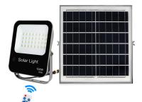 China DC5V 100W Solar Outdoor Flood Light with 20000mAh Battery and 170lm/W Efficiency - IP65 Waterproof for sale