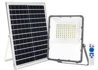 China All in One Solar Security Flood Light 20W 30W 60W 100W 200W RGB Outdoor for Warehouse for sale