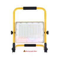 China Portable 100W 360° Rotating Led Word Light Retractable USB Charging for sale