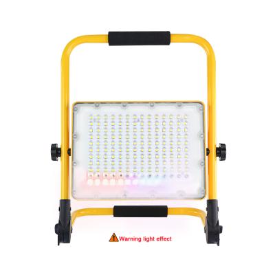 China Portable 100W 360° Rotating Led Word Light Retractable USB Charging for sale