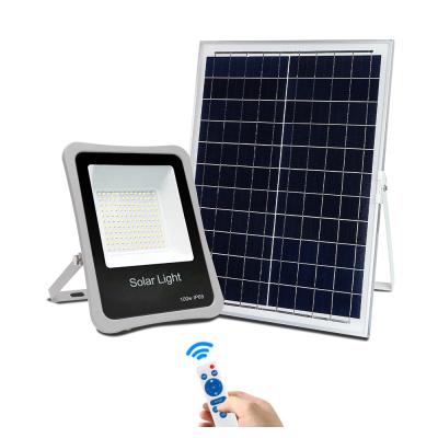 China 50W Solar Flood Light Outdoor LED High Power Aluminum Alloy Garden Lamp for sale