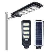 China IP65 Waterproof All In One Solar Street Light 200W with 170lm/W Efficiency and 90% Conversion Rate for sale
