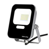 China Outdoor LED Flood Light 20W 2000LM IP65 Waterproof Adjustable Yard Garden Security Light for sale