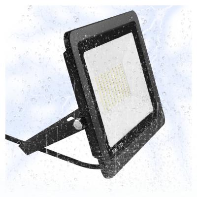 China Slim Aluminum Body 50W Outdoor Led Flood Light With Module Motion Sensor for sale