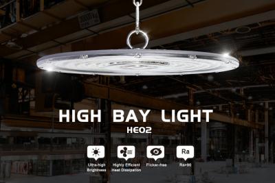 China UFO LED High Bay Light 100W 200W 400W Industrial Warehouse Commercial Lighting 100lm/W for sale