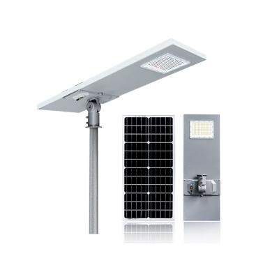 China Aluminum Lithium Battery Solar Street Light with 2700-6500K CCT, 2000-6000lm Output and IP65 Waterproof Rating for sale