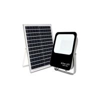 China Bridgelux Chip 6500K Solar Outdoor Flood Light 30W-200W IP65 Waterproof with Remote Control for sale