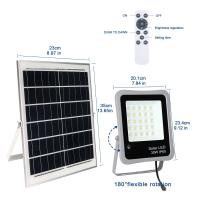 China ODM High Lumen Outdoor IP65 Solar Powered Flood Light 23cm for Parks for sale