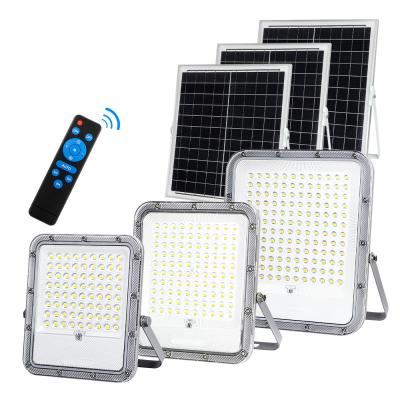 China KCD LED Solar Flood Lights 30W 60W 100W IP65 Waterproof Outdoor Security Lighting for sale