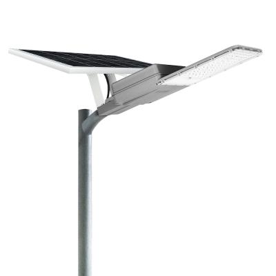 China Solar Powered LED Street Light 100W DC12V IP65 Aluminum Alloy White Color for sale