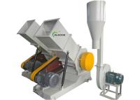 China 500KG/H PVC Plastic Crusher Machine Grinder Granulator Machine For PVC Pipe Profile for sale