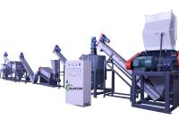 China Waste PET Bottle Plastic Washing Recycling Machine 500kg/H for sale
