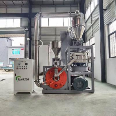 China 500kg/H Plastic Pulverizer Machine SBS EVA PVA PET Pellet Scrap for sale