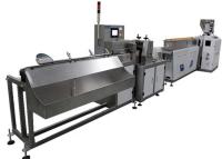 China Plastic PVC PE TPE Soft Medical Tube Hose Extruder Extrusion Production Line for sale
