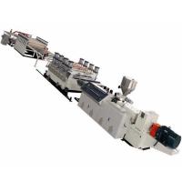 China Decorative Board PVC Profile Extrusion Machine WPC Foam Board Production Line for sale