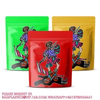 China Custom Laminated Smell Proof Stand Up Ziplock Pouch 1000pcs MOQ Food Packaging Bag for sale