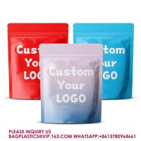 China Custom Printed Resealable Mylar Pouches 3.5g 7g Waterproof Polypropylene Stand Up Bags for sale