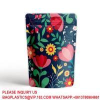China Custom Zipper Stand Up Pouch Bag Heat Sealable Zip Lock Food Packaging 12 Colors Print for sale