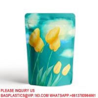 China Custom Resealable Food Pouch Bags with Zipper Lock, Heat Sealable Stand Up Pouches 12 Colors Printing for sale