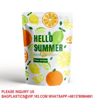 China Custom Matte Finish Mylar Stand Up Pouches Resealable Ziplock Bags 20-300 Micron for Tea Coffee Snack Packaging for sale