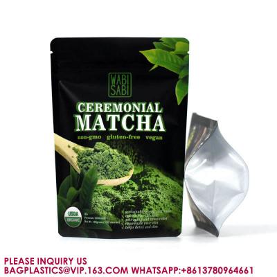 China Biodegradable Compostable Kraft Stand Up Pouch with Zipper 100x180mm Custom Size for sale