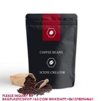 China Custom Stand Up Pouches Resealable Ziplock Bags 100g 150x250mm Food Grade Kraft Aluminum Foil for sale