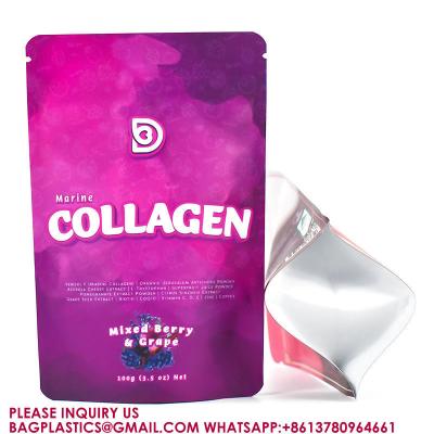 China Reclosable Resealable Stand Up Pouch 4x3in Food Grade Smell Proof Mylar Bags for sale