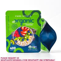 China Biodegradable Aluminum Foil Stand Up Ziplock Mylar Pouch Bag 7x10x3 Inches Food Grade for sale