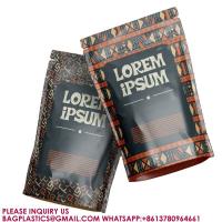 China Resealable Stand Up Pouch Ziplock Aluminum Foil Bag Custom Size Food Packaging for sale