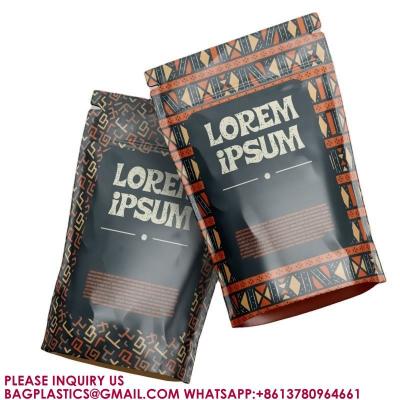 China Resealable Stand Up Pouch Ziplock Aluminum Foil Bag Custom Size Food Packaging for sale