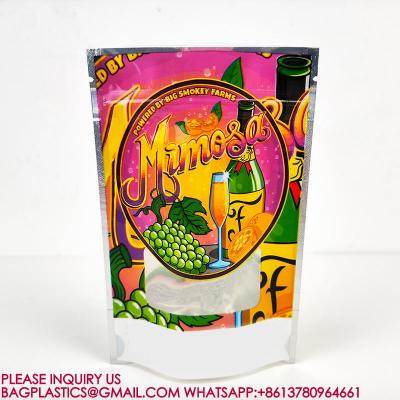 China Sustainable Aluminum Foil Stand Up Zipper Bag 4x6 to 8x11.8 Inch Resealable Food Packaging for sale