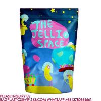 China Biodegradable Stand Up Pouch Bags 140 Microns Smell Proof Resealable Zipper Food Packaging for sale