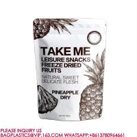 China Foil Bag Coffee Beans Snacks Dried Fruit Bag Zip Lock Plastic Packaging Stand-Up Pouch for sale