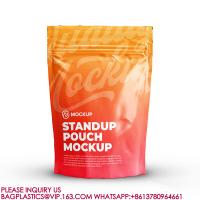 China Custom Stand Up Resealable Mylar Bags 3.9x5.9 Inch Food Storage Foil Pouches with Zipper for sale