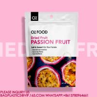 China Custom Biodegradable Stand Up Zipper Pouch 140 Micron Food Grade Resealable Bag for sale